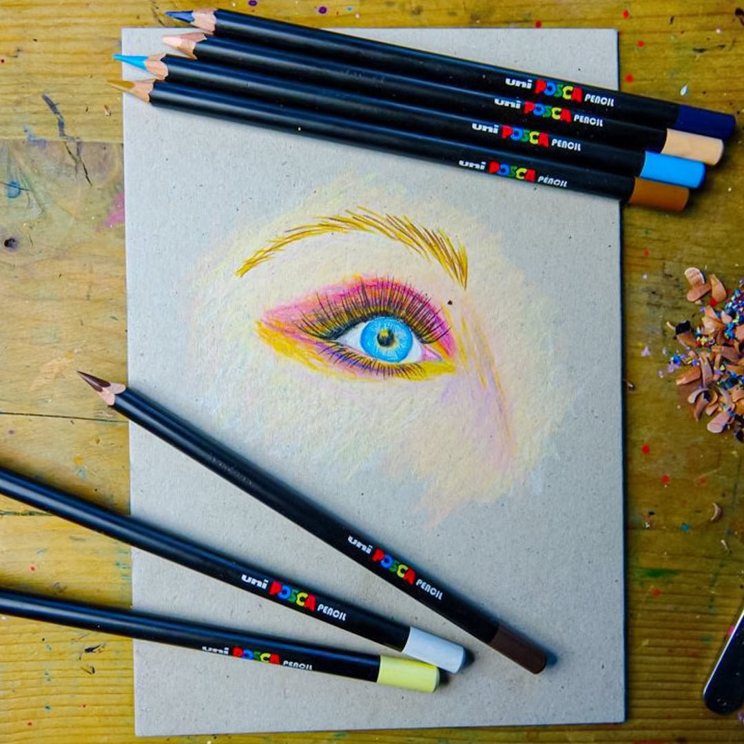 Uniball Se Posca Color Pencils-SCOOBOO – SCOOBOO